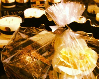 Candle gift basket | Etsy