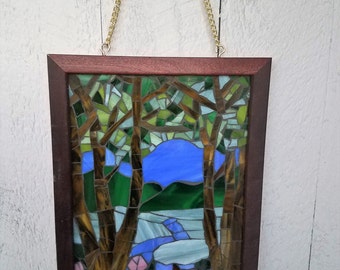 Unique unique glass art related items | Etsy