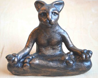 Cat statue | Etsy