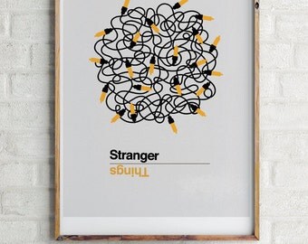 Stranger things poster | Etsy