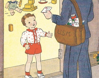Vintage mailman – Etsy