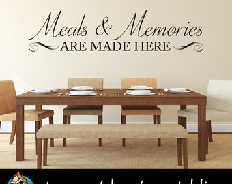 Dining room decal | Etsy