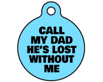 Outrageous Dog ID Tags for Funny Pets by BadTags on Etsy