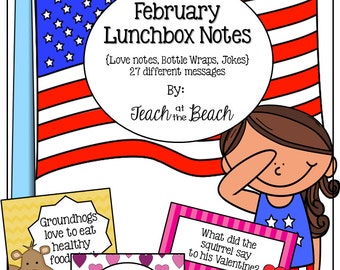 Mad Scientist Lunchbox Notes Jokes and Bottle Wraps