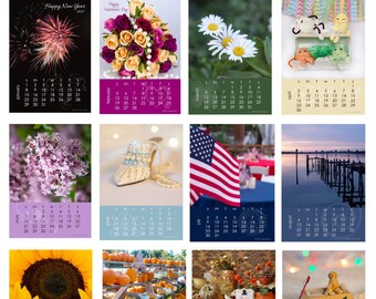 Framed calendar | Etsy