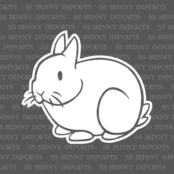 Stick figure Netherland Dwarf rabbit family by SSBunnyImports