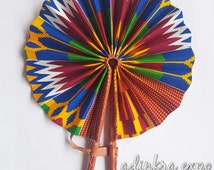 Popular items for african hand fan on Etsy