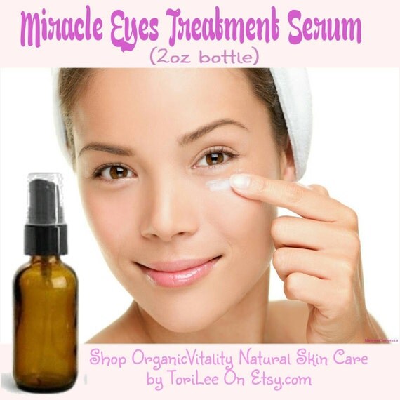 Miracle Eyes Treatment Serum By Organicvitality On Etsy