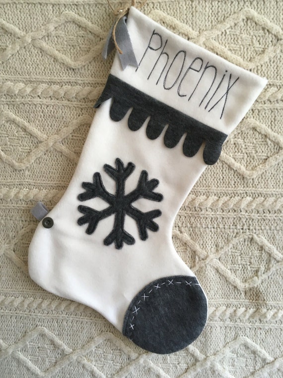 Handmade Personalized Christmas stocking