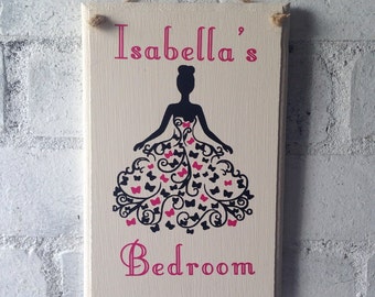 Bedroom door sign | Etsy