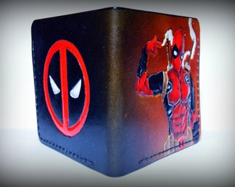 Deadpool wallet | Etsy