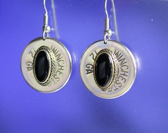 45 RPM Record Adapter EARRINGS Sterling Silver by RichieStubStudio