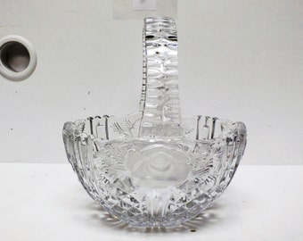 Crystal basket | Etsy