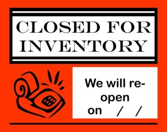 Items similar to B-80-72: 10.5" x 13.5" Warning Caution Business Sign ...