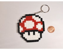 Popular items for perler bead keychain on Etsy