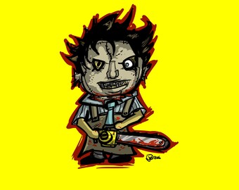 Leatherface cute | Etsy