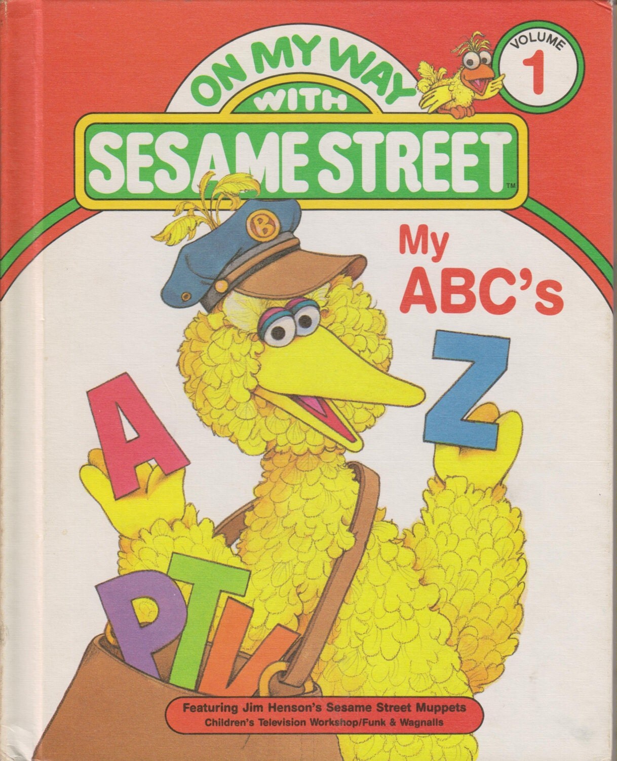On My Way with Sesame Street My ABC's Volume 1 (First Edition)