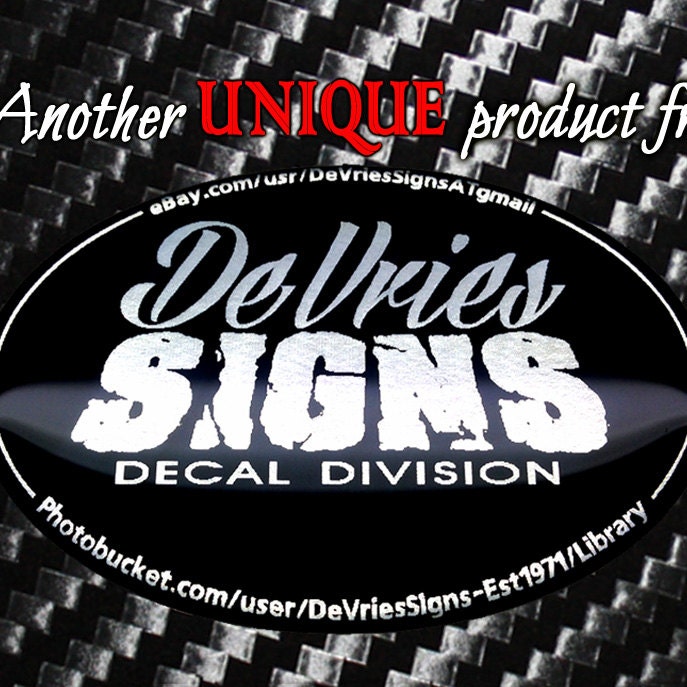 Custom emblems/emblem overlays DeSIGNS by DeVriesSigns on Etsy