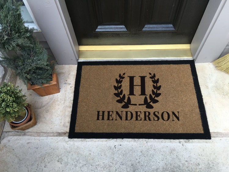 The Most Durable and Elegant Custom Door Mat by InfinityCustomMats
