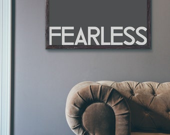 Fearless symbol | Etsy