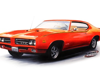 Pontiac gto judge | Etsy