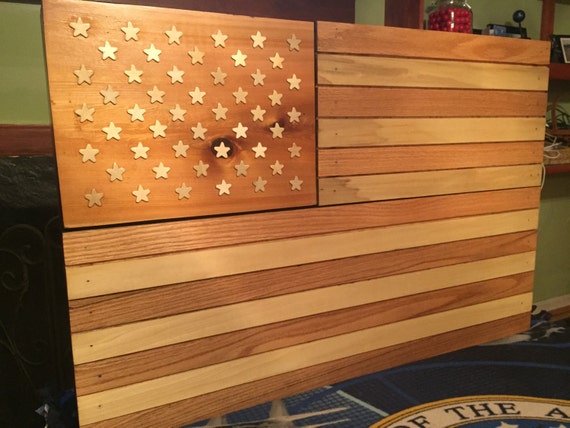 Items similar to Custom American Flag Gun Case Wall Hanging on Etsy