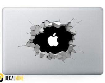 Handmade macbook decal – Etsy