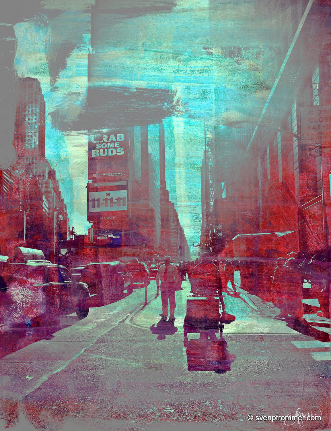 NEWYORK COLOR XXV by Sven Pfrommer 130x100cm Artwork is