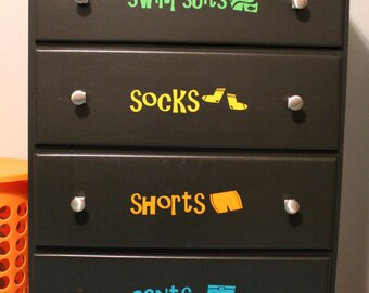Dresser labels | Etsy