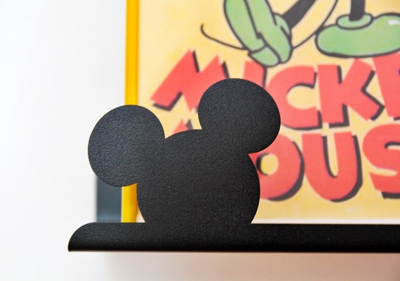 Metal steel shelf Mickey Mouse for nursery kids room
