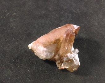 Red orange crystal | Etsy