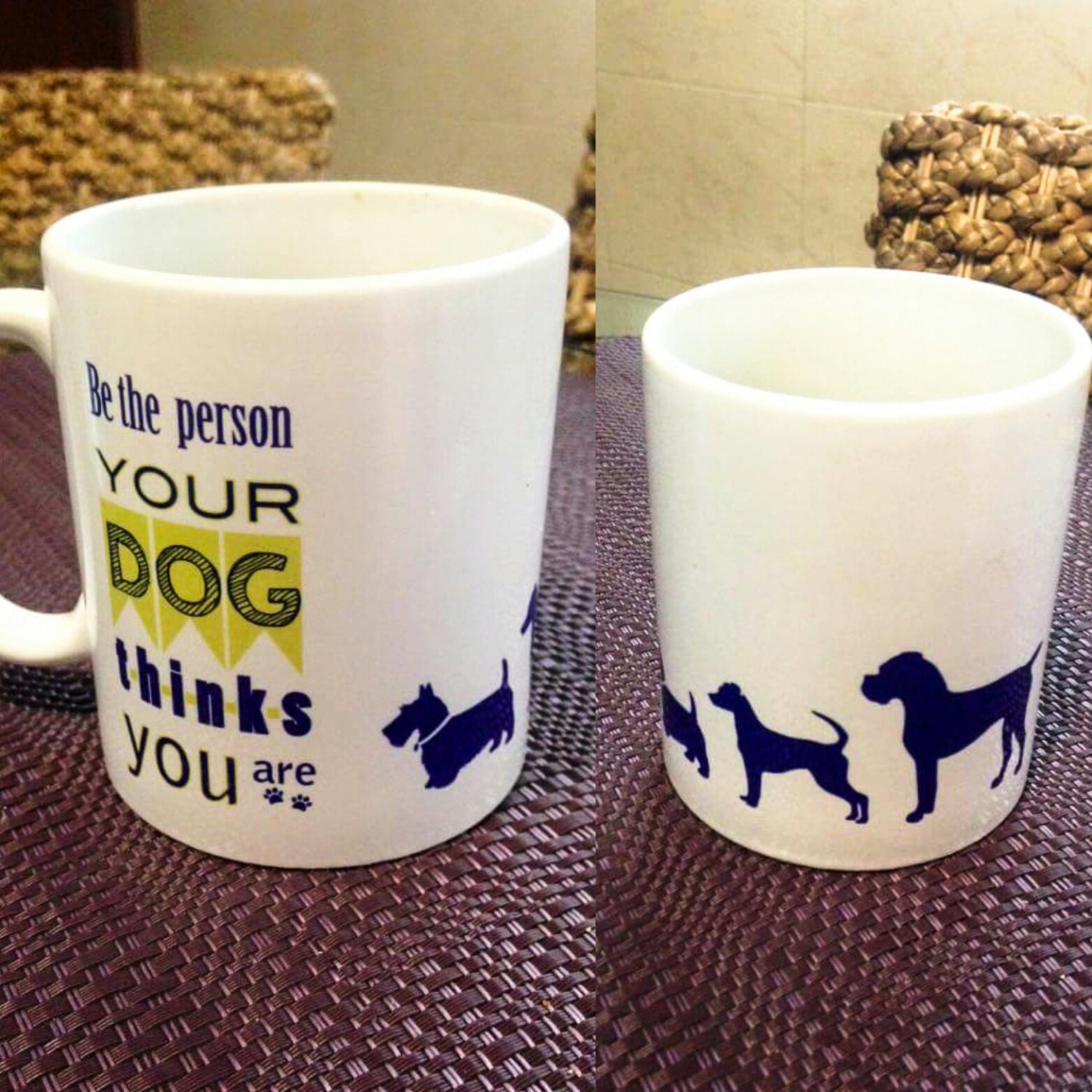 Personalized mugs Dog lovers mugs cat lover mugs by NudoDiseno