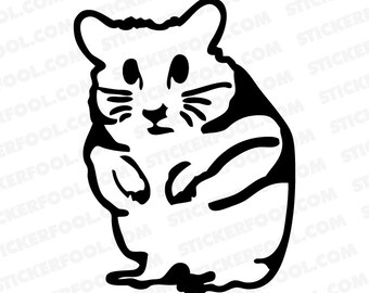 Hamster sticker | Etsy