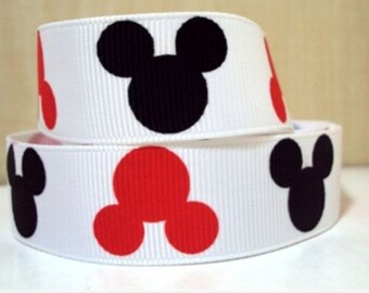 Mickey mouse ribbon | Etsy