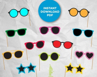 Printable Olympics Photo Booth Props RIO 2016 by FiestaSupplies