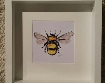 Bee drawing | Etsy