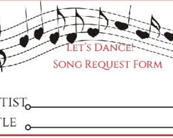 Song request | Etsy
