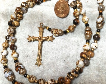 HeartFelt Rosaries Heirloom Wire-wrapped by HeartFeltRosaries