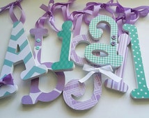 Unique 7 inch letters related items | Etsy