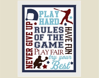 Game room rules | Etsy