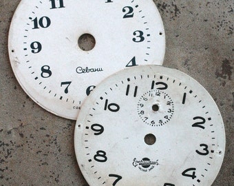 Paper clock dial | Etsy