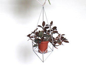 Items similar to Geometric 3D hanging planter - No. 1 on Etsy