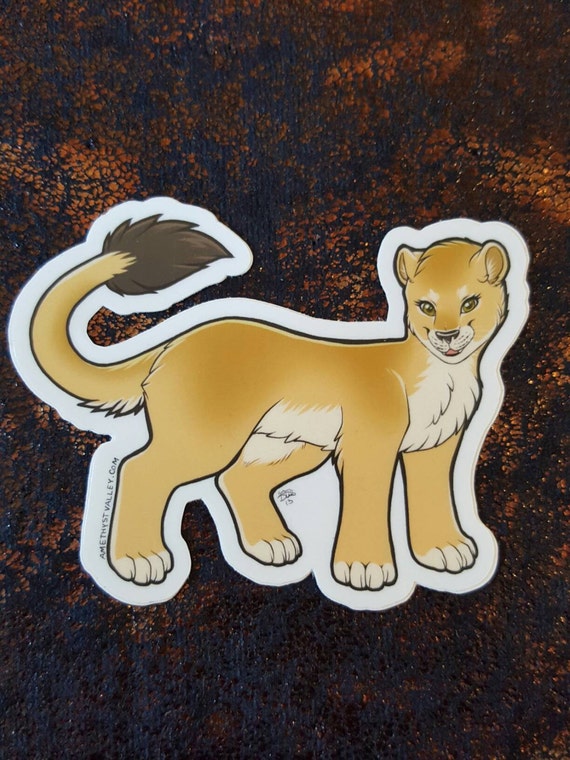 Lioness Sticker
