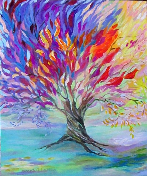 Tree of Life Paintings on Canvas