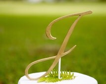 Artículos únicos para initial cake topper | Etsy