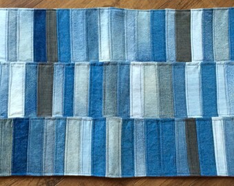 Recycled denim rug | Etsy
