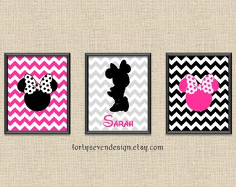Minnie silhouette | Etsy