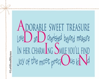 Poems for Babies Kids & Families by LarkRoadRhymes on Etsy