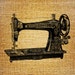 Printable Sewing Machine Digital Image by VintageRetroAntique