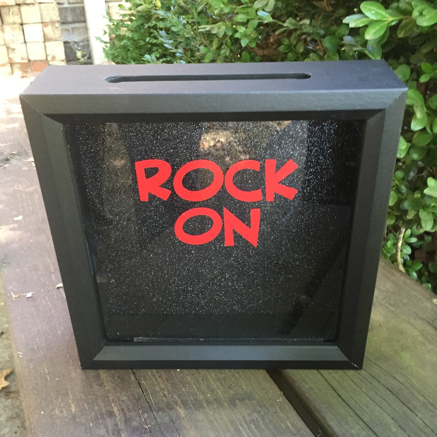 ROCK ON Concert Tickets 8x8 Shadow Box Concert Memories